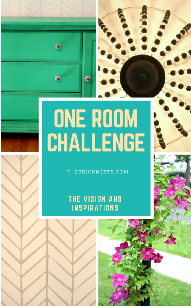 One Room Challenge Week 1-Guest Bedroom Makeover - The Brick Nests